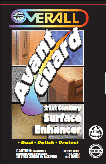 Avant Guard - aerosol surface enhancer - Overall Supply