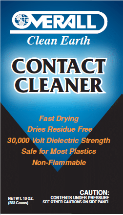 Contact Cleaner - aerosol (clean earth) - Overall Supply